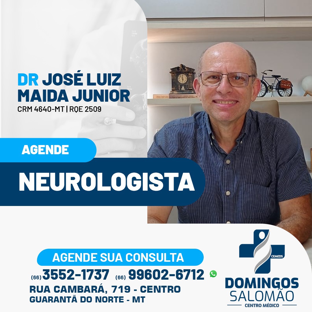 NEUROLOGISTA DR. JOSÉ LUÍS MAIDA estará na próxima semana atendendo no ...